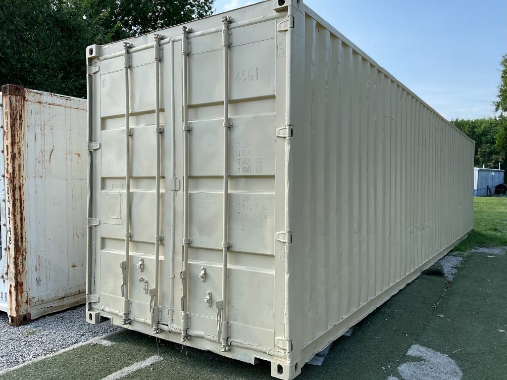 40HC High Cube Storage Container (Painted) - Land Containers