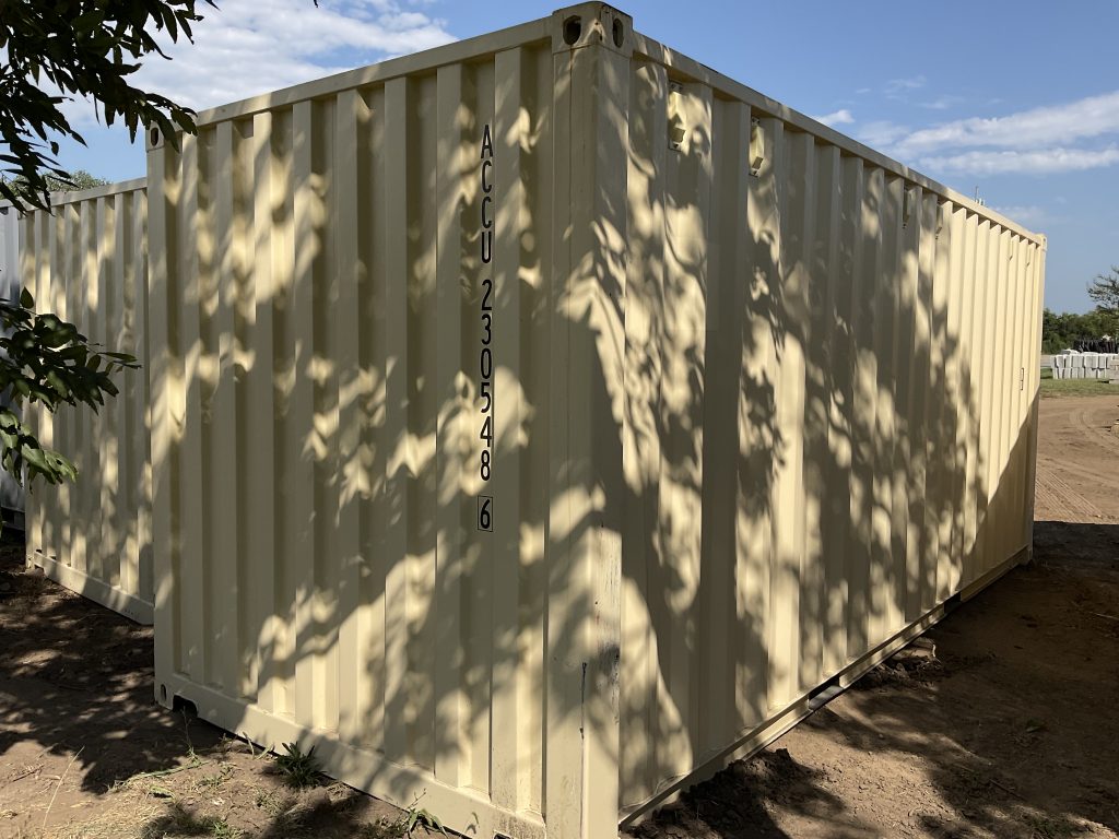 One Trip New 20’ Standard Storage Container - Land Containers