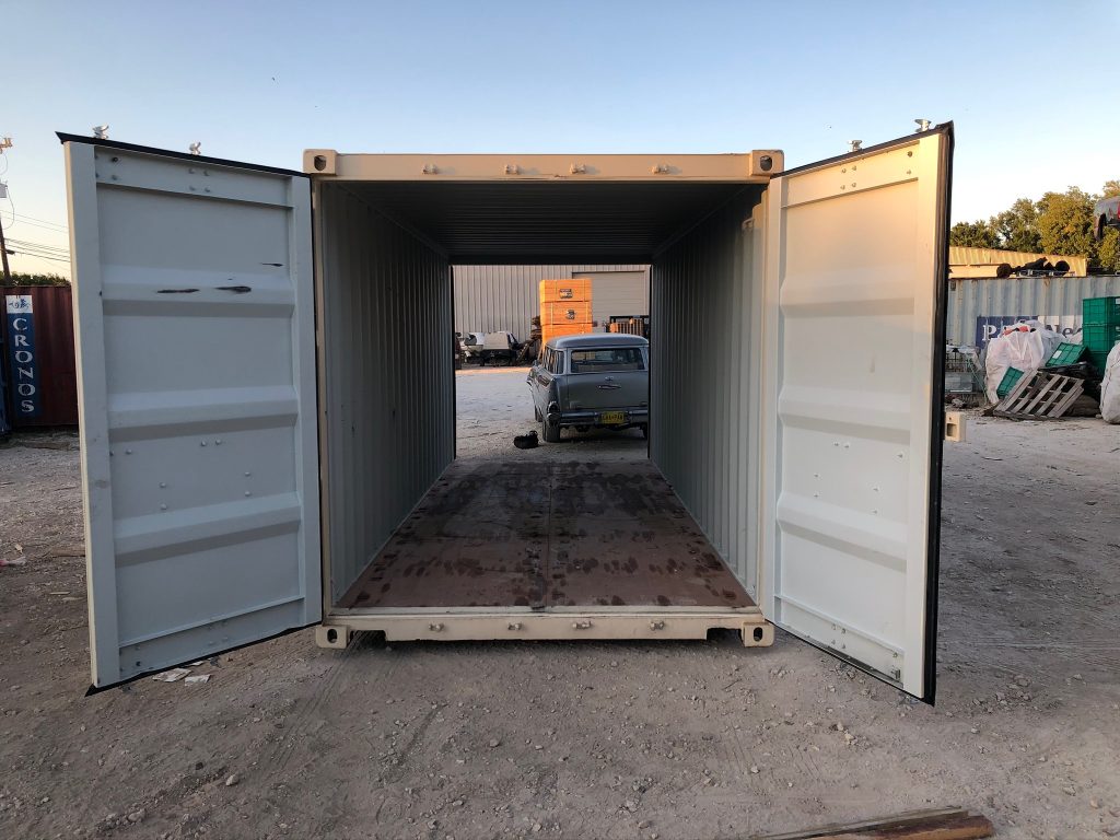 One-Trip 20’ Storage Container with Double-Doors - Land Containers