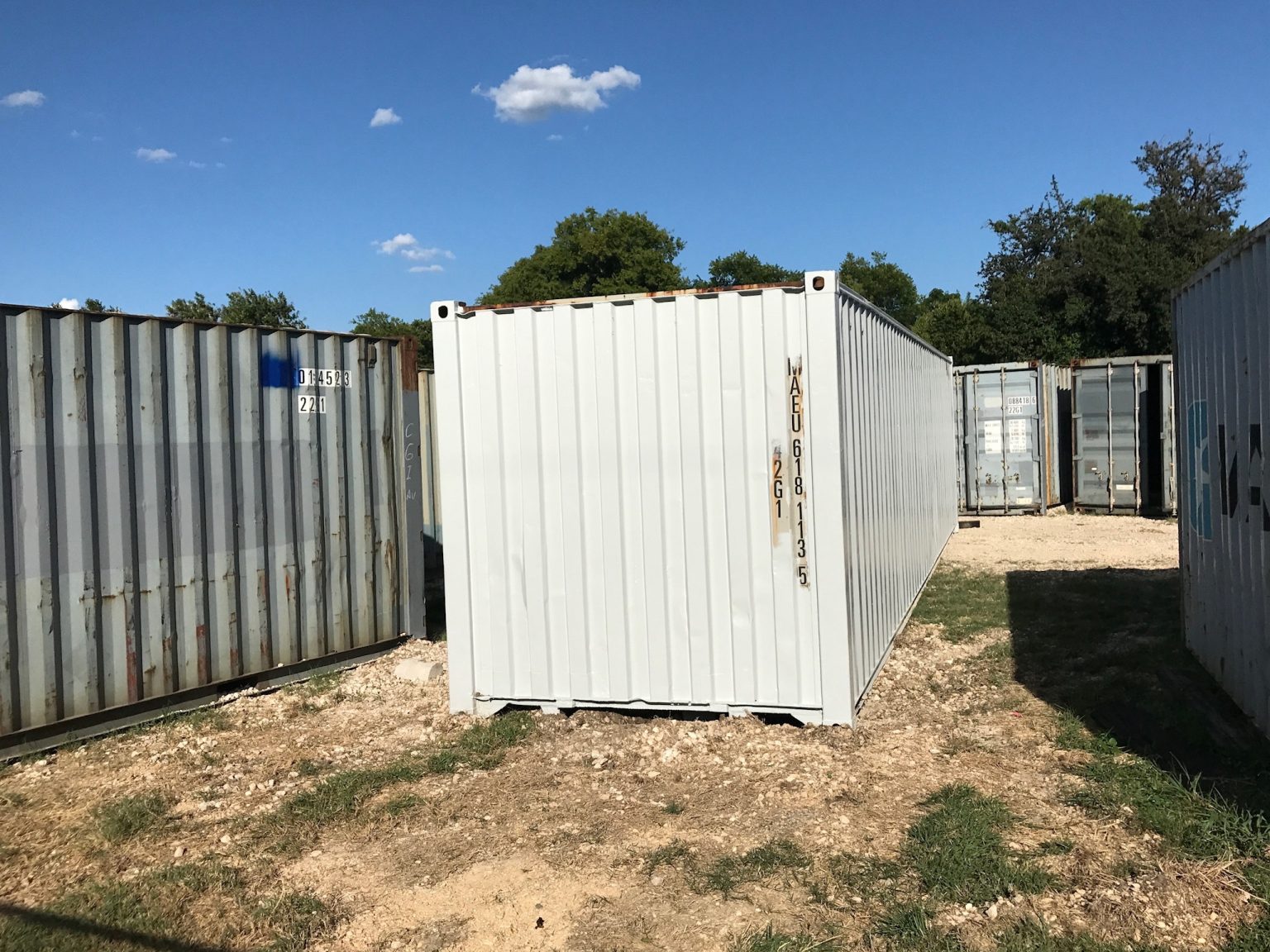 40’ High Cube shipping storage container cargo worthy 241202tx - Land ...