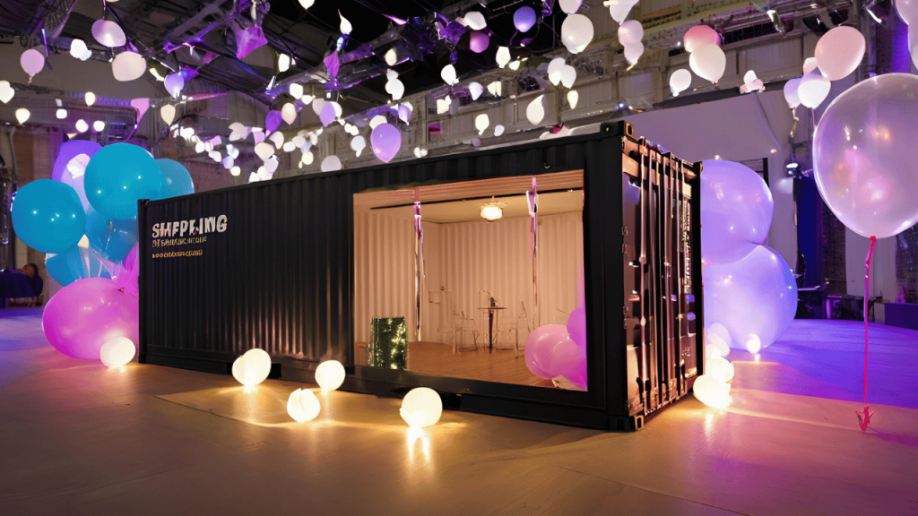 Shipping Containers for Events: Cost-Effective Solutions