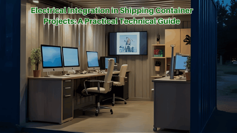 Electrical Integration in Shipping Container Projects: A Practical ...